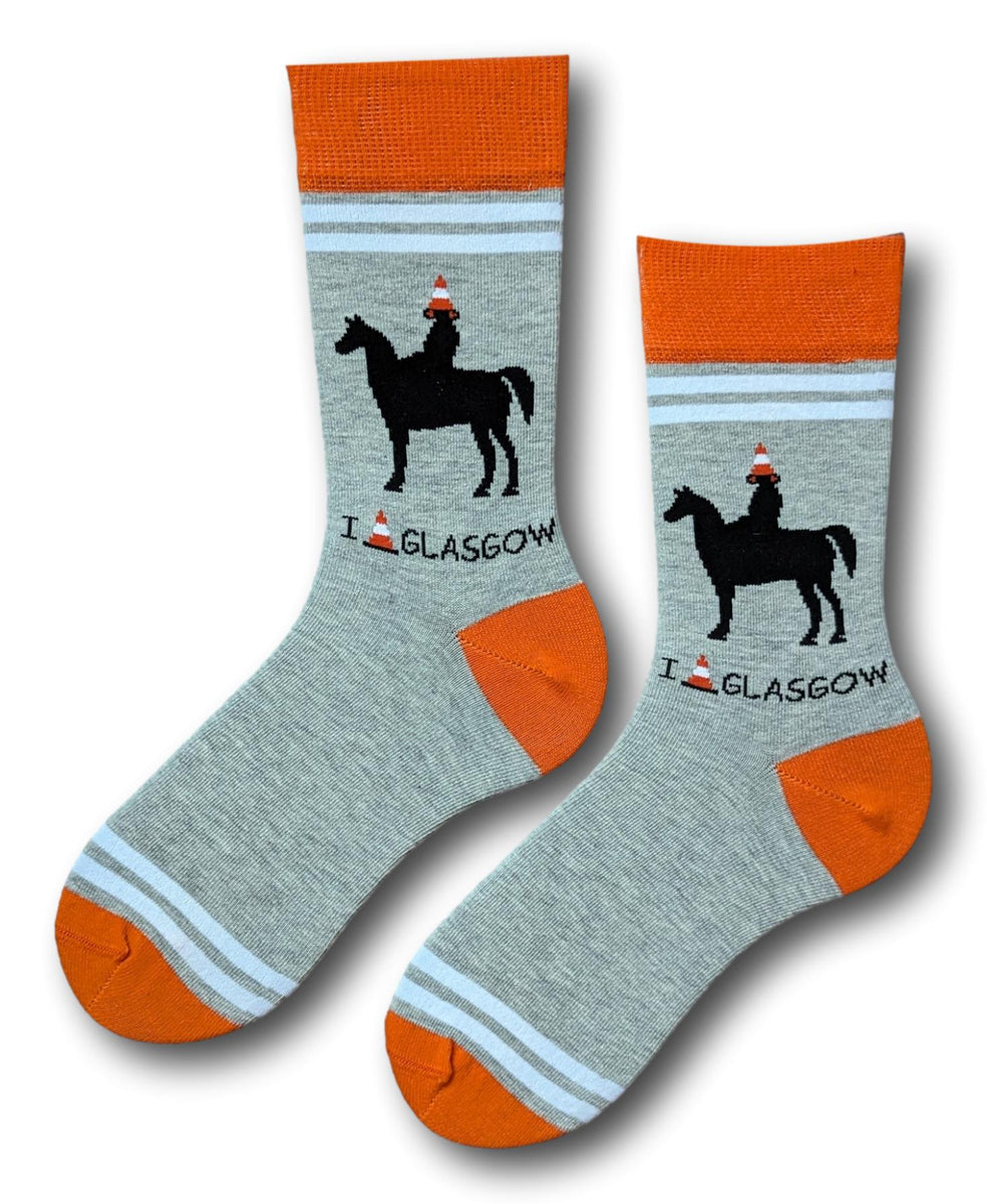 I love Glasgow Duke of Wellington socks - Coneheid – Polyestersaltburn