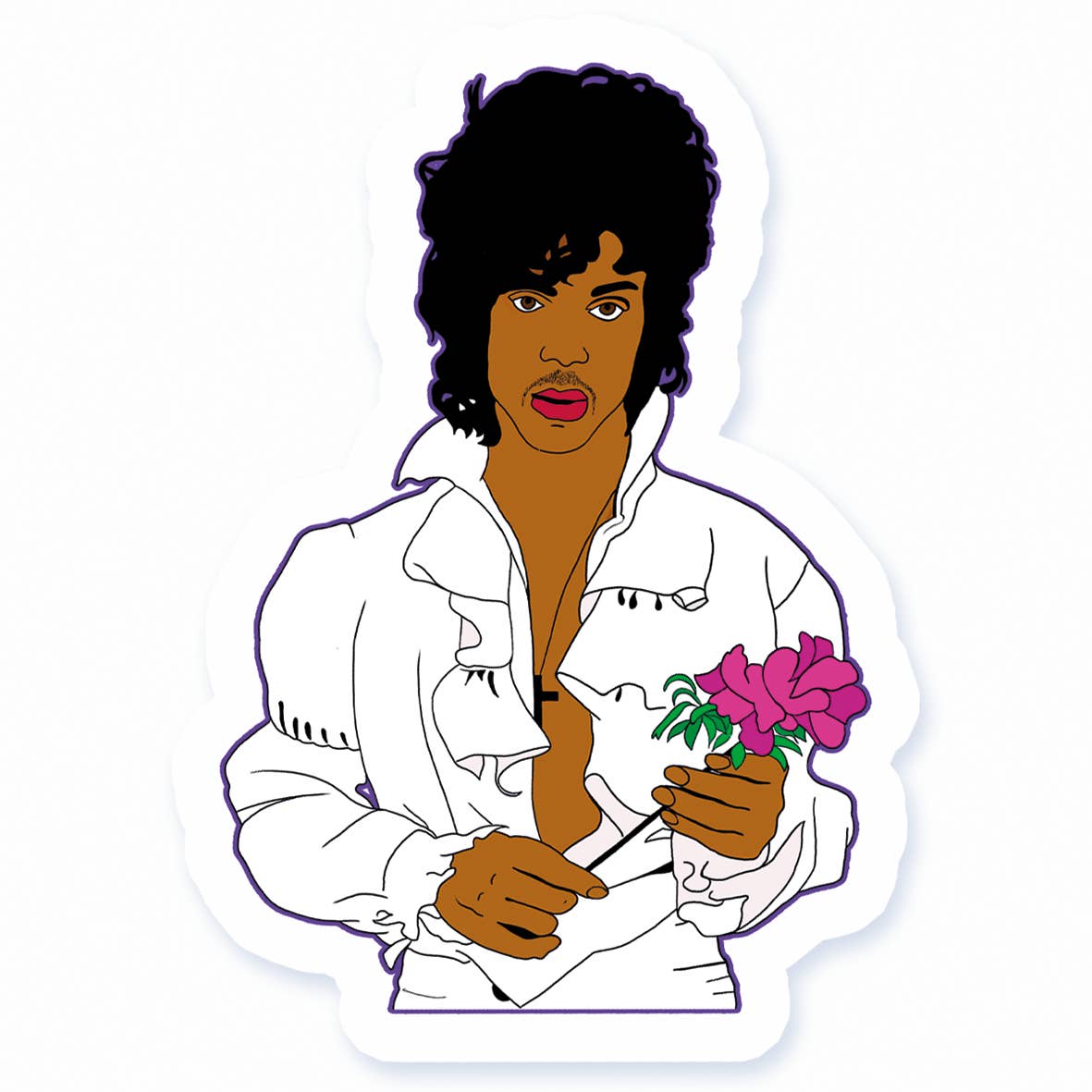 1980s Style Prince Sticker – Polyestersaltburn