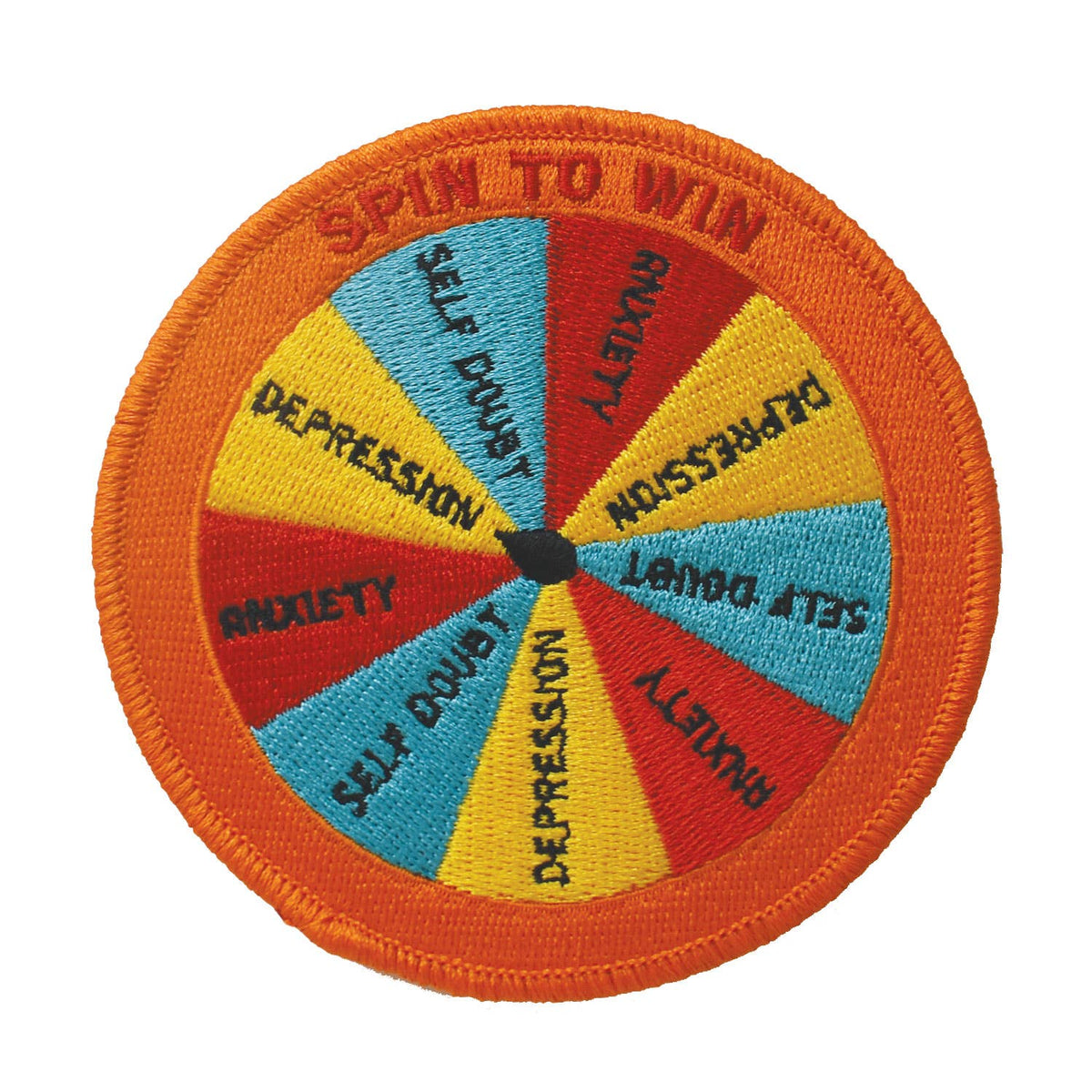 Spin to Win Embroidered Patch – Polyestersaltburn